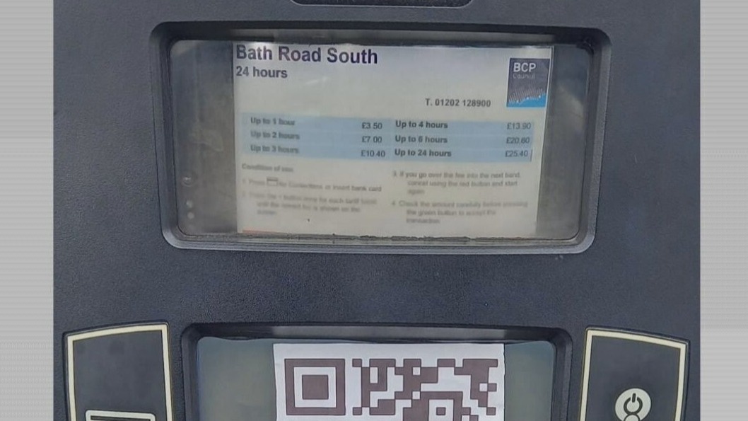 Dorset drivers warned about fake QR code scam on parking meters | ITV ...