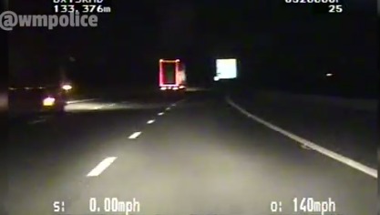 Police release shocking video of 142mph pursuit | ITV News Central