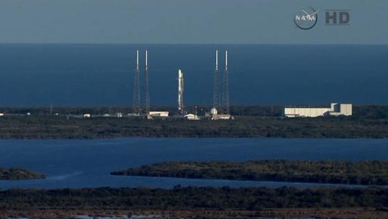 Nasa: SpaceX Falcon 9 rocket launch cancelled | ITV News