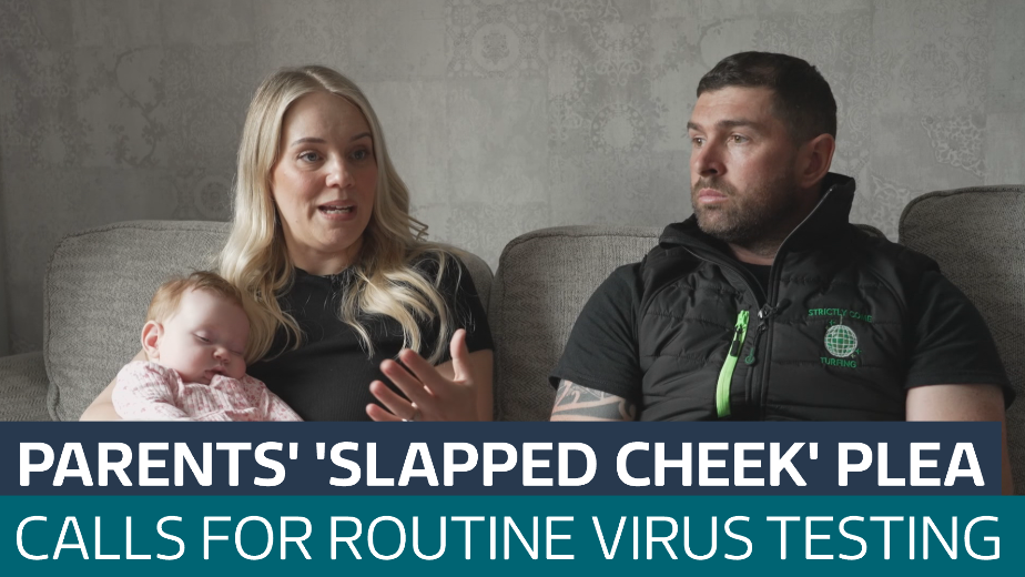 Parents call for routine testing for 'slapped cheek syndrome' - Latest ...