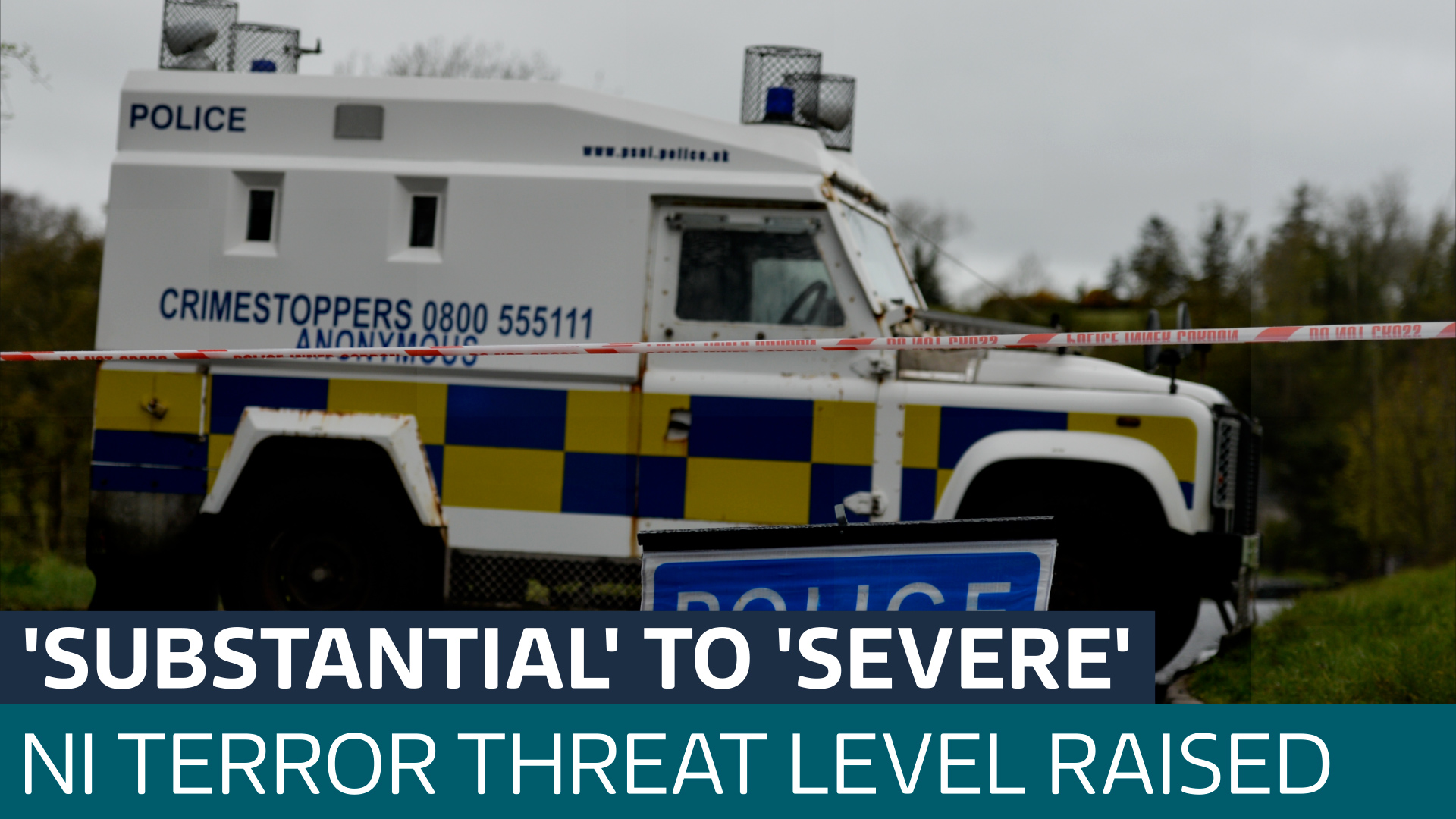 As Northern Ireland's terrorism threat level is raised to 'severe ...