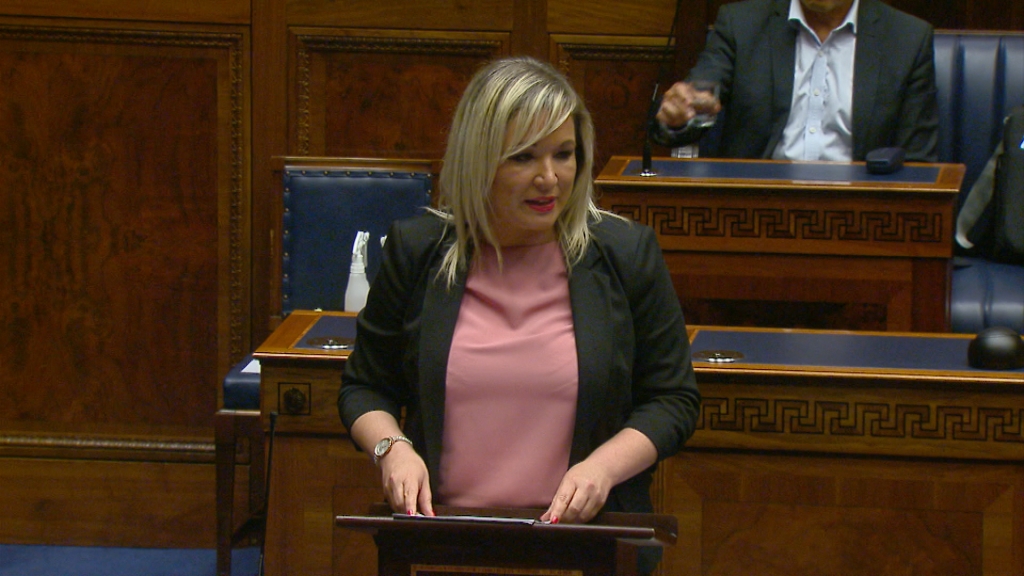 Stormont debates Storey funeral controversy | UTV | ITV News