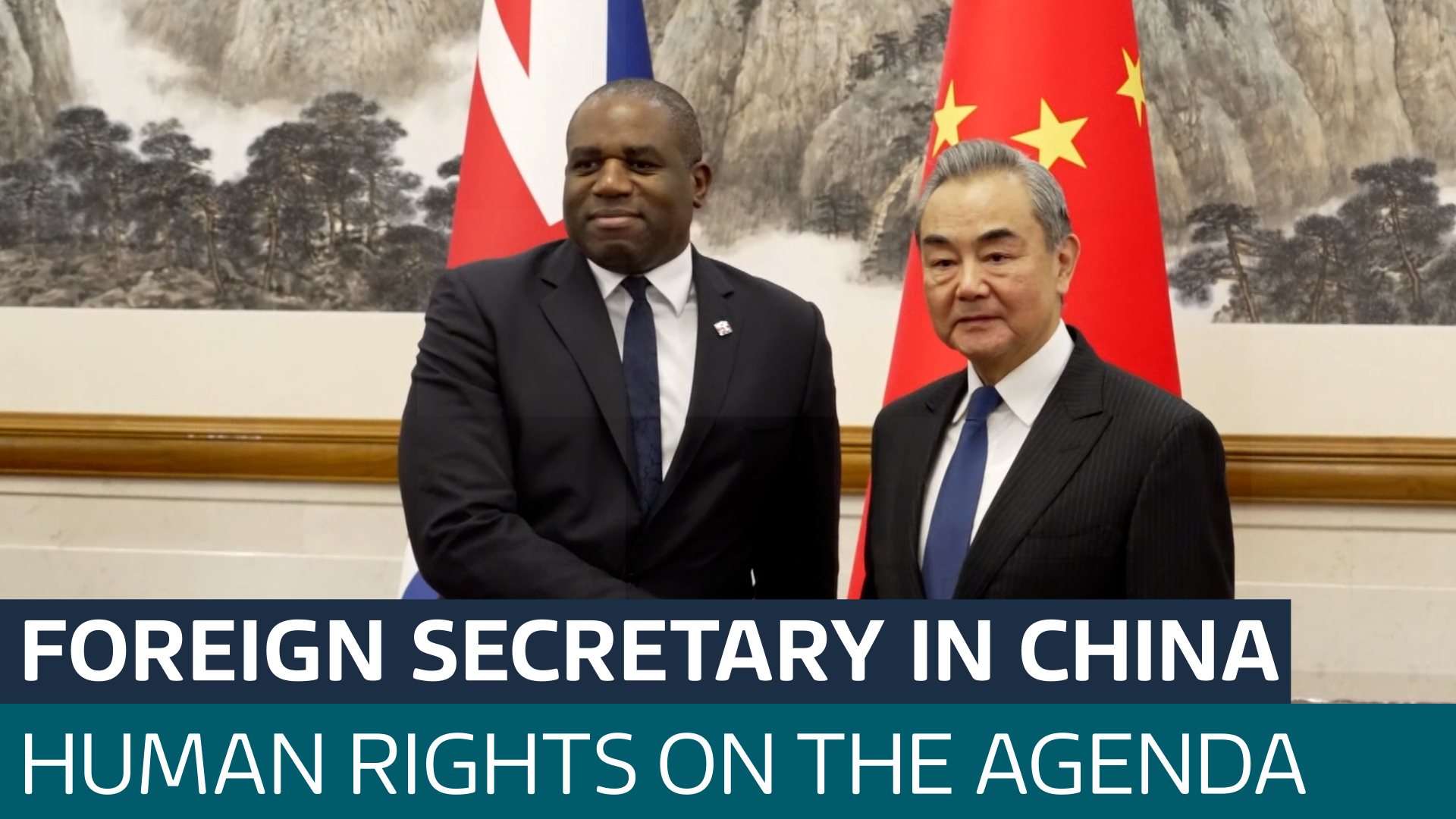 'Pragmatic solutions': Foreign Secretary David Lammy in Beijing ...