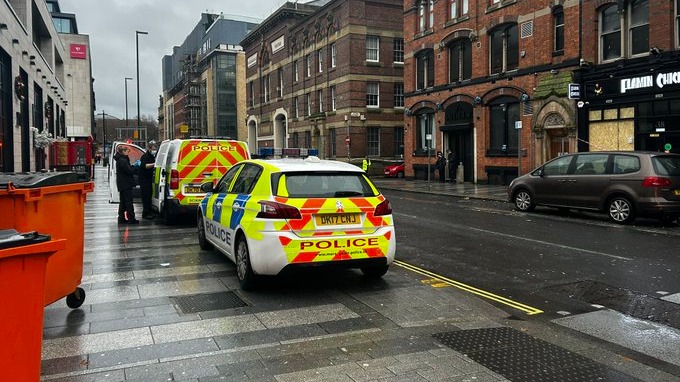 Homes raided after double stabbing in Liverpool city centre during ...