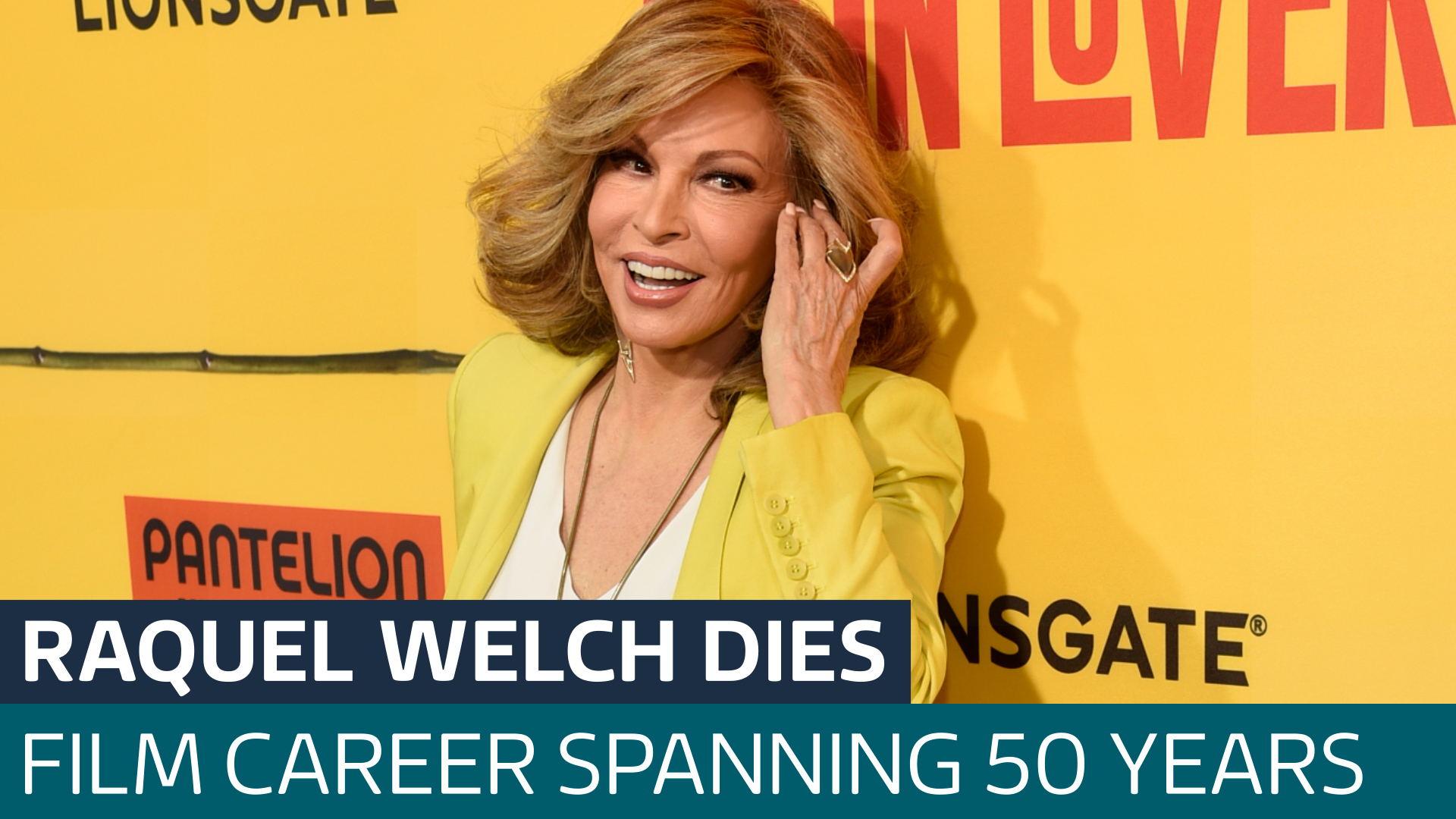 Tributes paid to film star Raquel Welch, who has died aged 82 - Latest ...