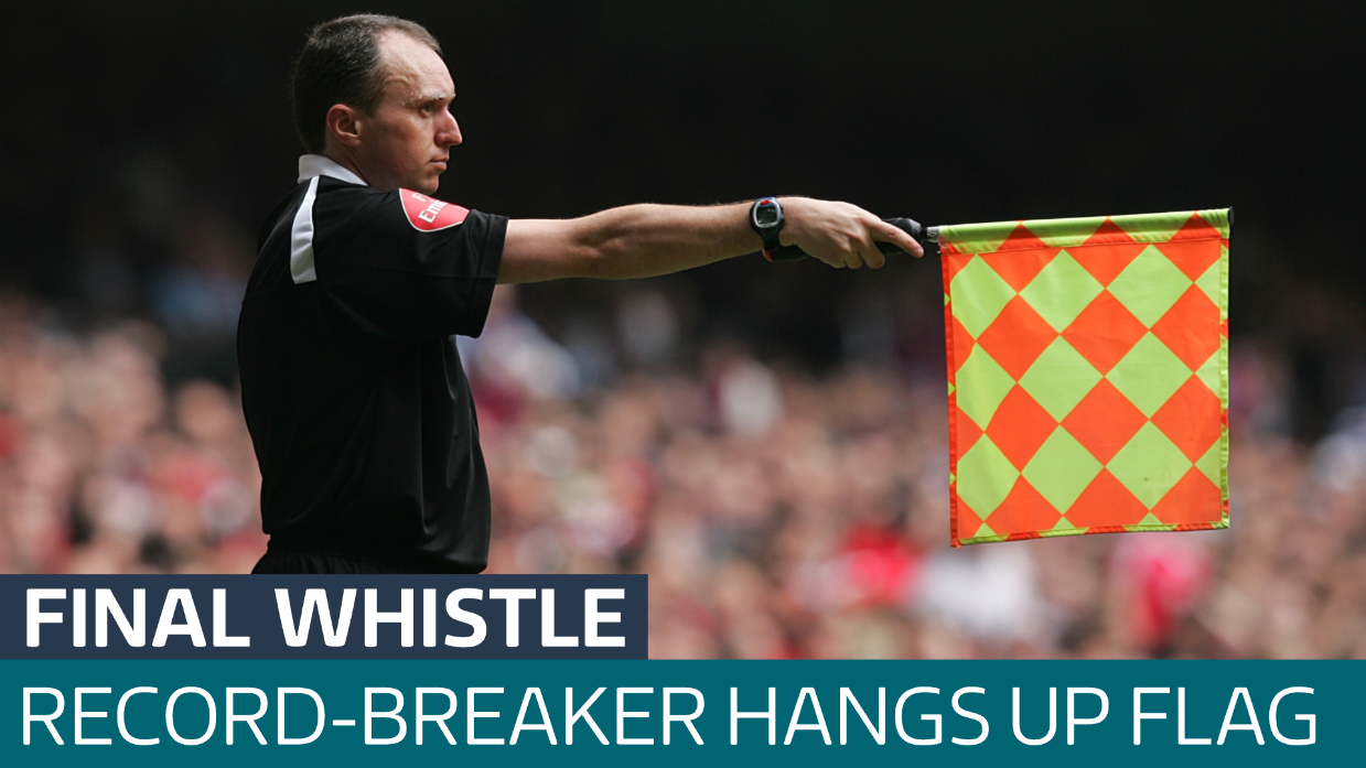 World Cup Final assistant referee Darren Cann calls time on record ...