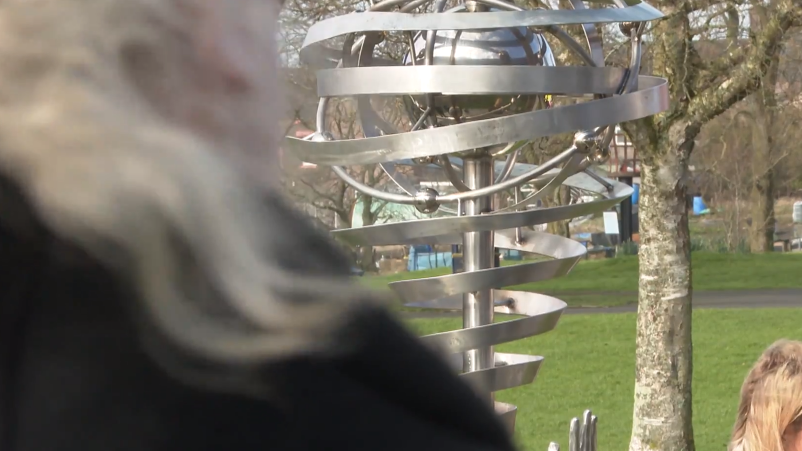 New coronavirus monument unveiled in Workington | ITV News Border