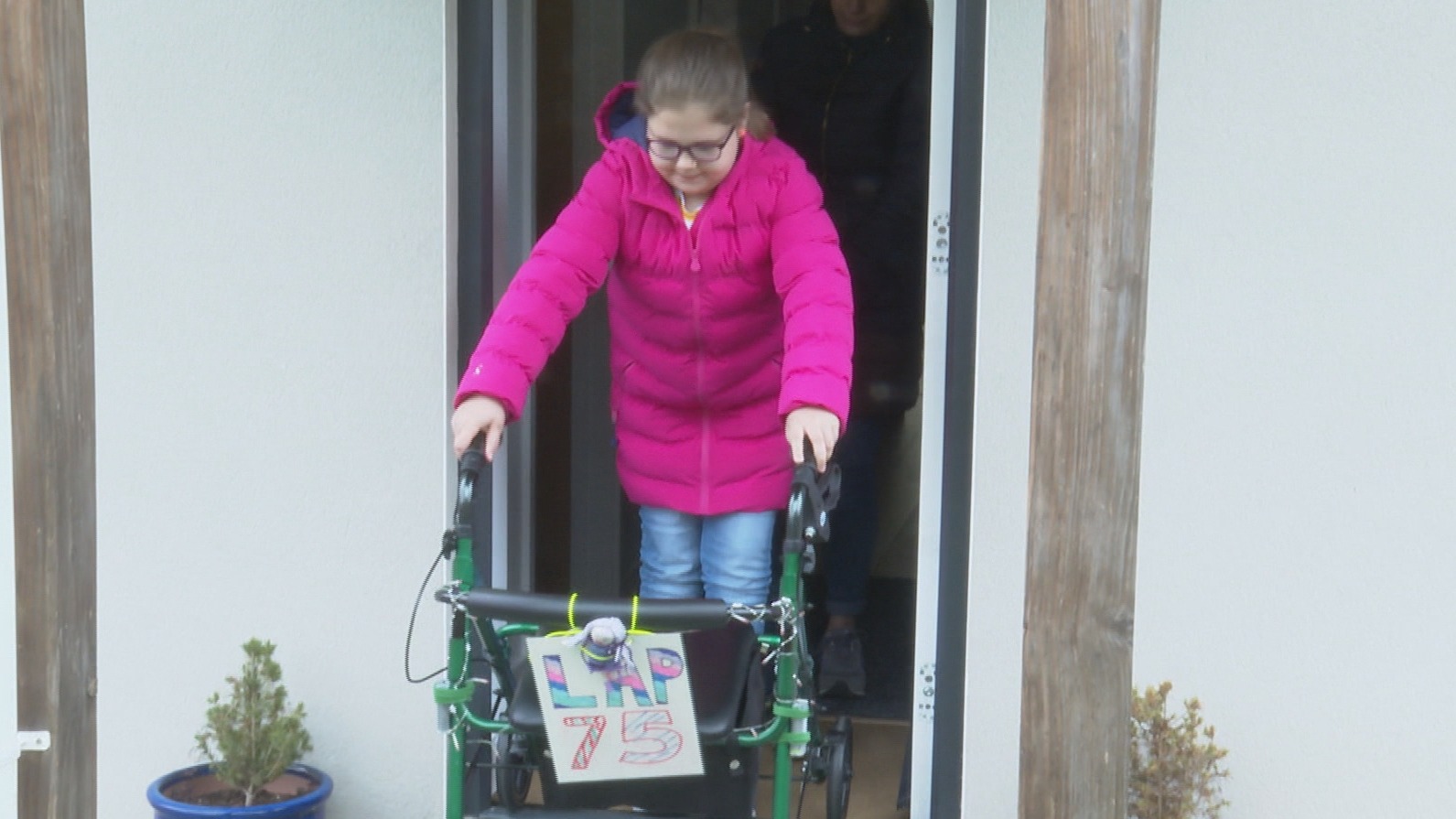 Somerset girl, 9, has to relearn to walk amid long Covid diagnosis ...