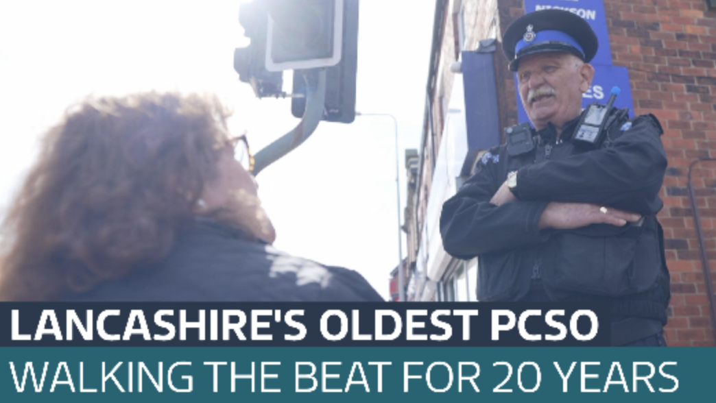 Meet Tony - Lancashire Police's oldest and longest serving PCSO ...