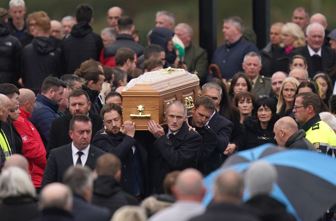 Funeral for Creeslough explosion victim Martin McGill hears of how he ...