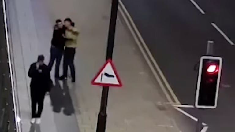 Police release video of suspects 'celebrating' racist attack in Leeds ...