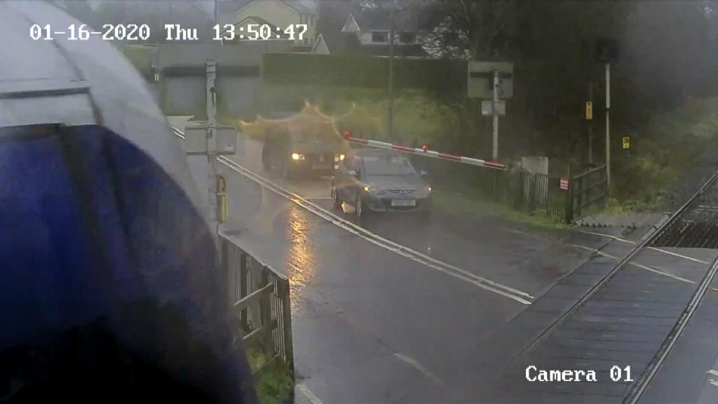 Safety warning as CCTV shows misuse of level crossings | UTV | ITV News