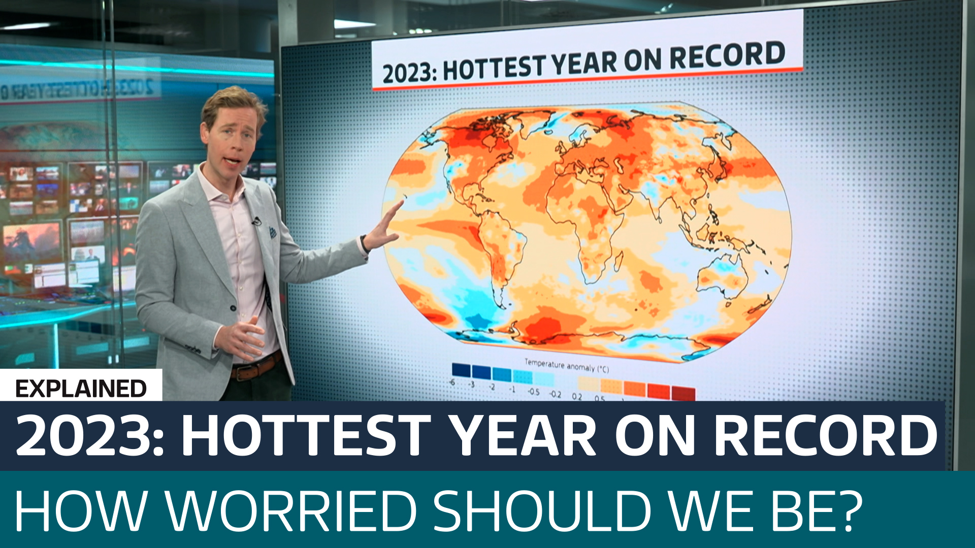 What does the climate report on rising global temperatures tell us and ...