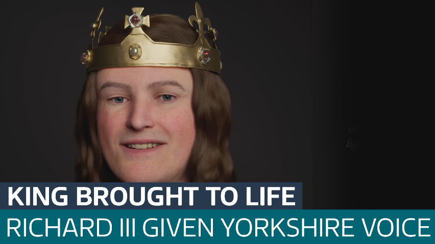 King Richard III recreated in digital form with Yorkshire accent ...