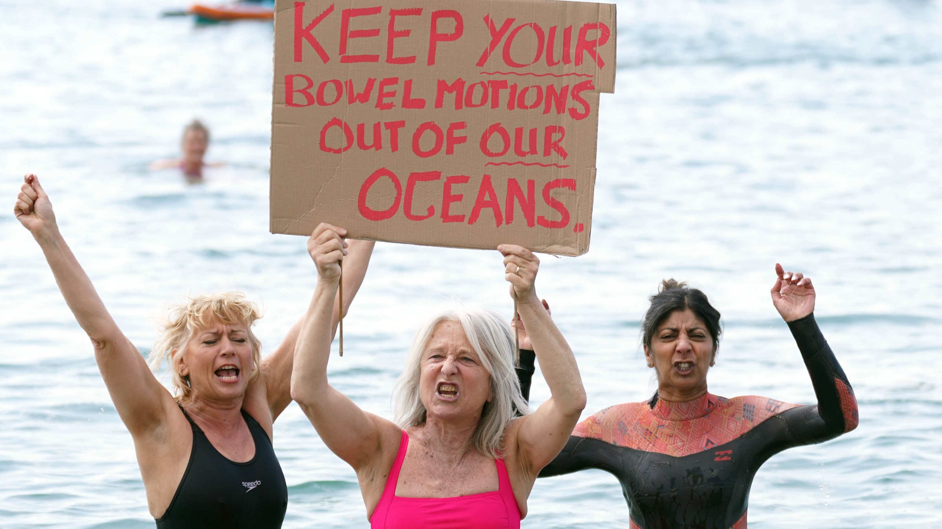 Surfers Against Sewage hold nationwide protest against bathing water ...