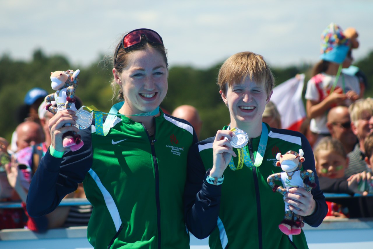 MacCombe wins Commonwealth silver in women's Para-triathlon | UTV | ITV ...