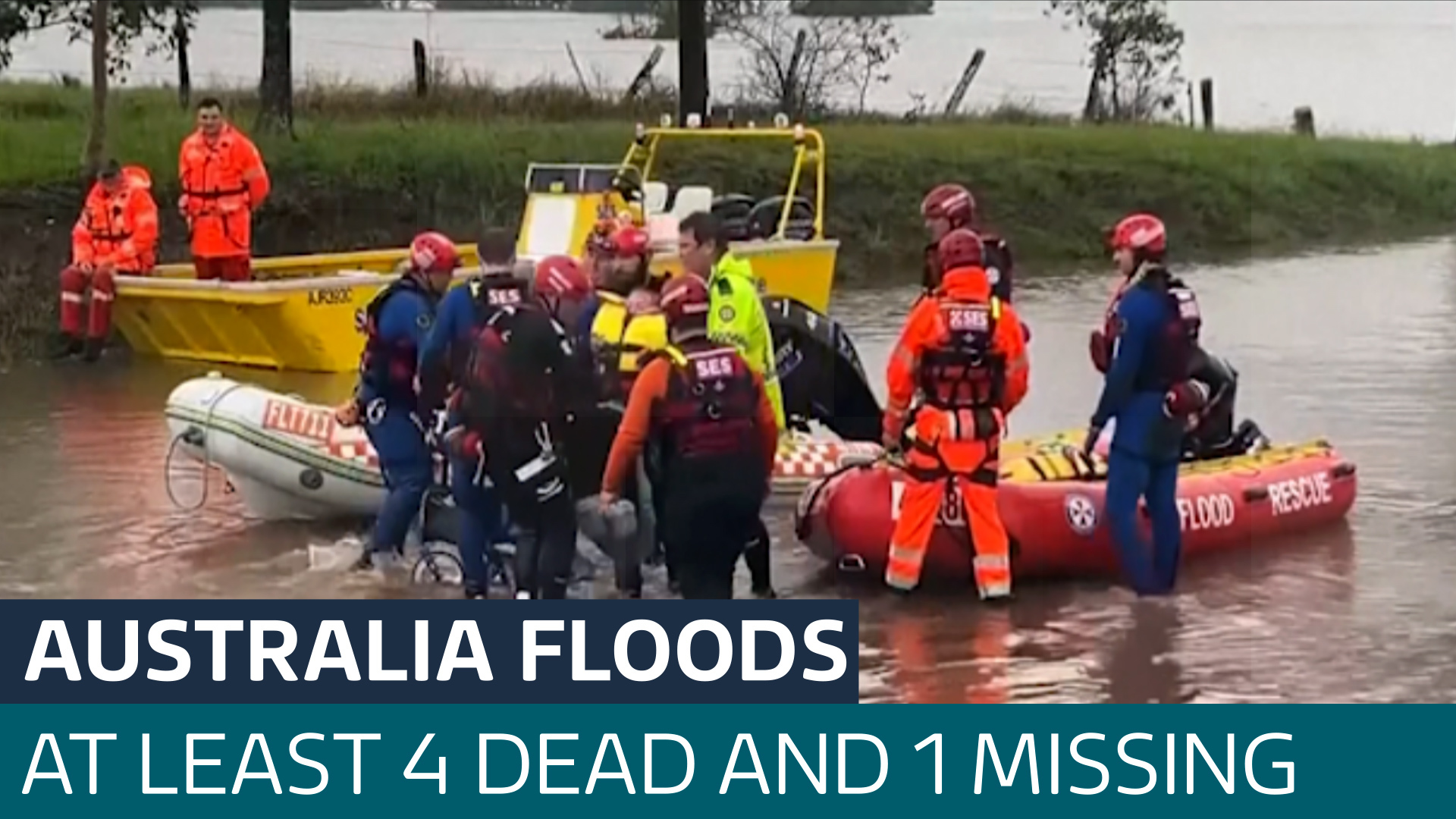 Australia floods: Four dead and at least one missing as natural ...