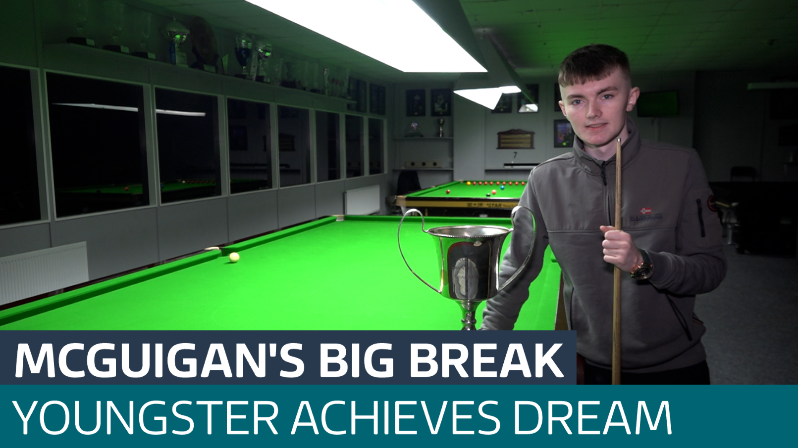 Big break: Youngster achieves dream of turning pro - Latest From ITV News