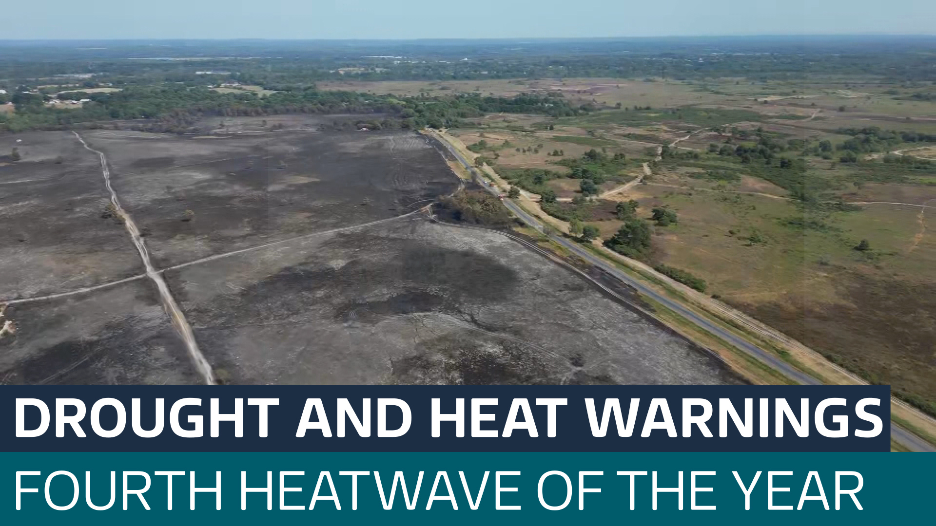 Drought warning and amber heat health alert put in place across England ...