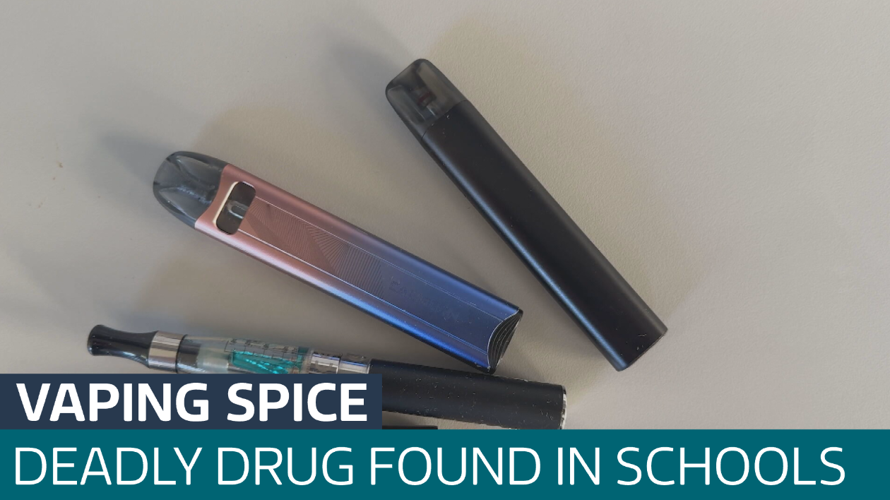 Children's vapes being spiked with Spice and THC and ending up in ...