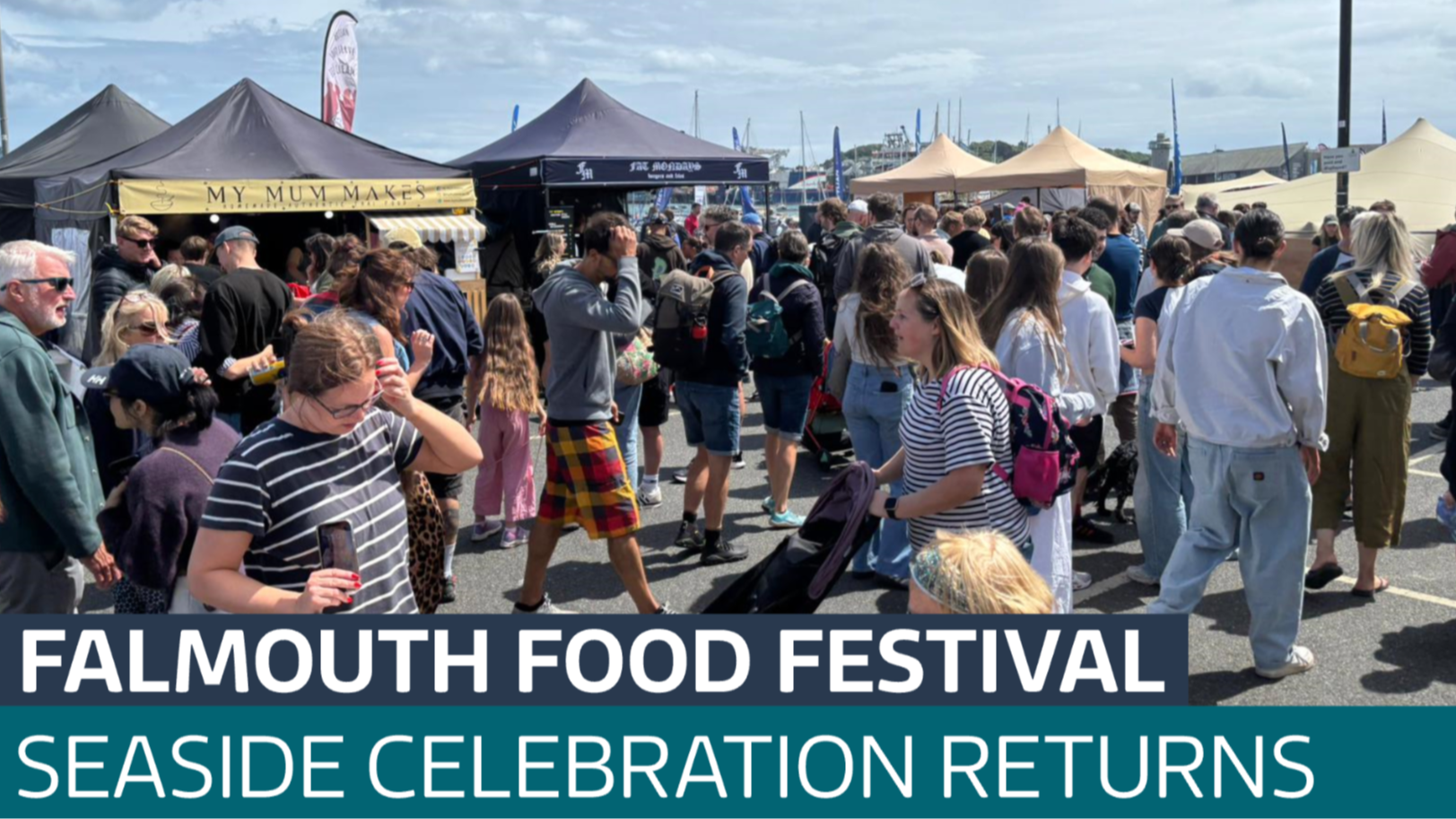 Falmouth Food Festival returns for its third year - Latest From ITV News