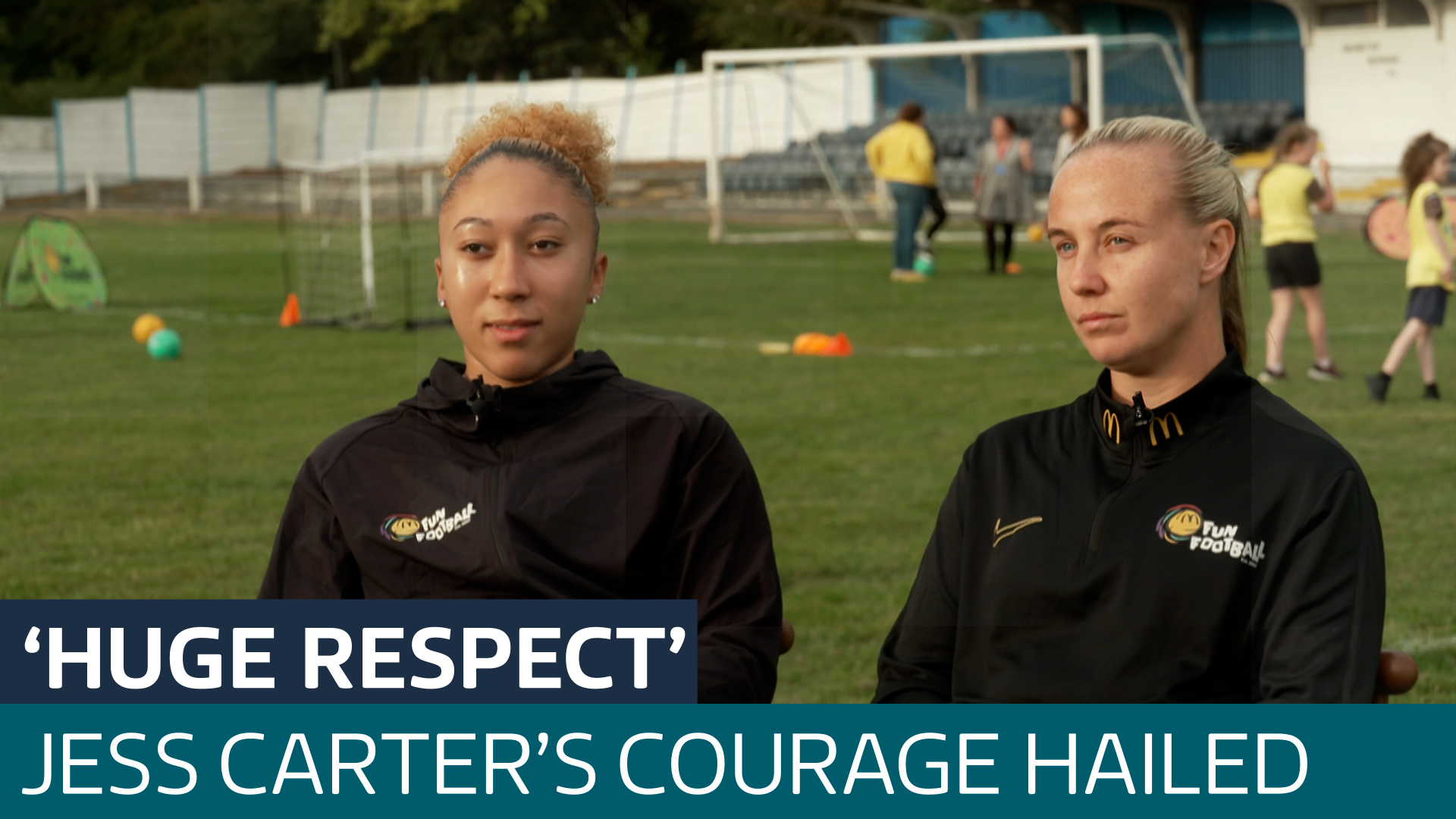 ‘Huge respect’: Beth Mead hails fellow Lioness Jess Carter's courage ...