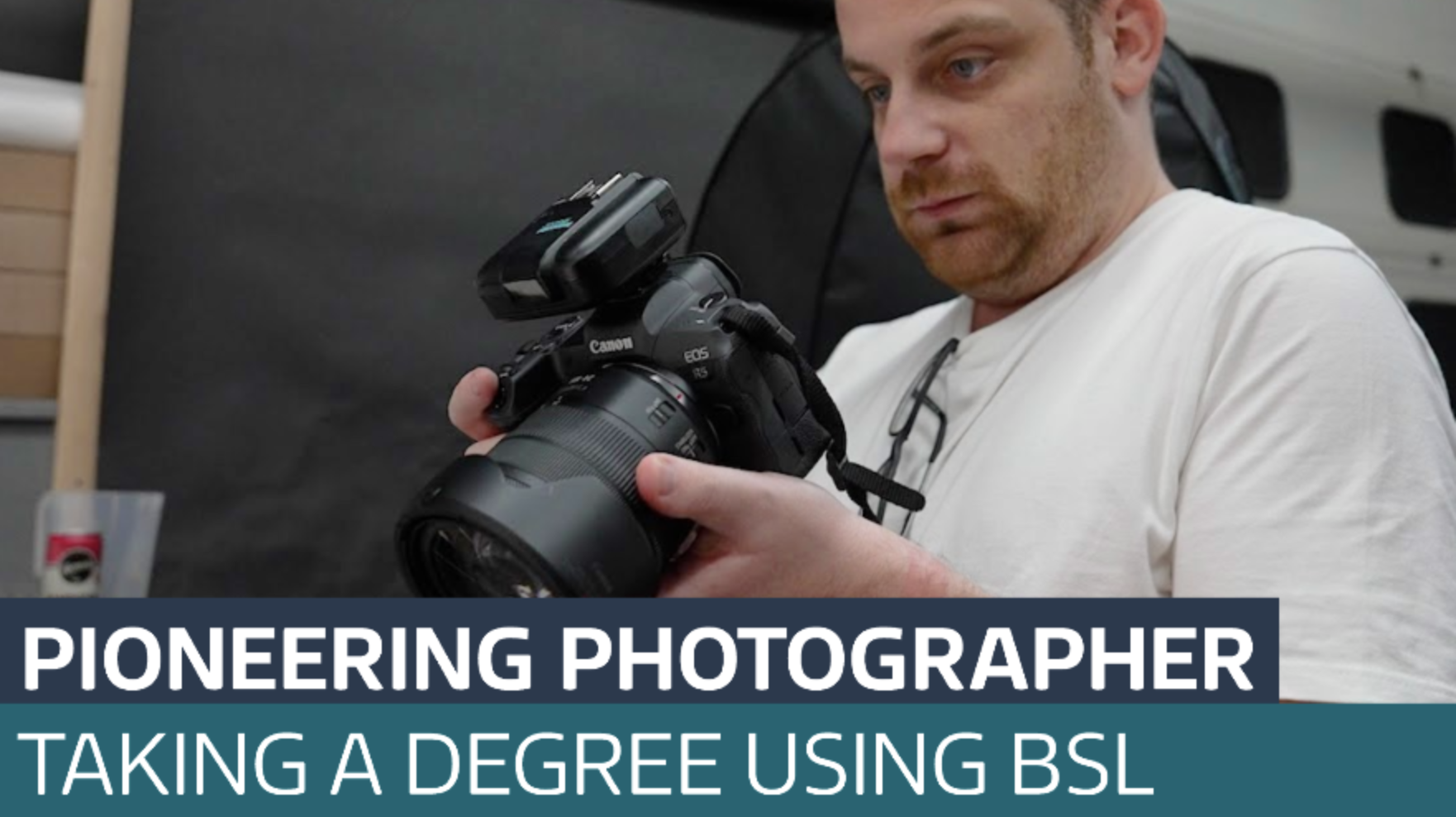Deaf Coleg Gwent student takes photography degree using BSL - Latest ...