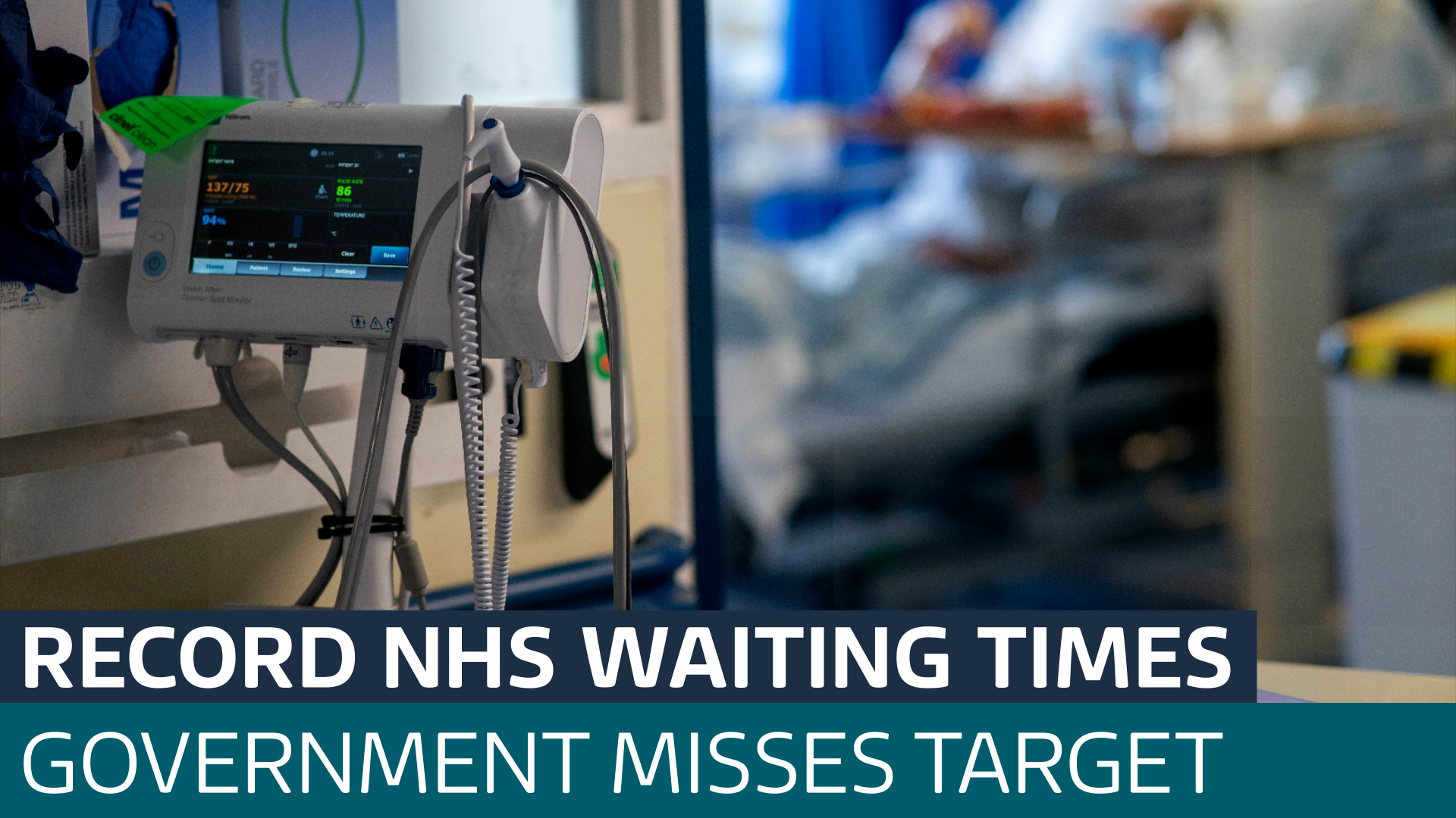 PM struggling on pledge to cut NHS waiting times as another record ...