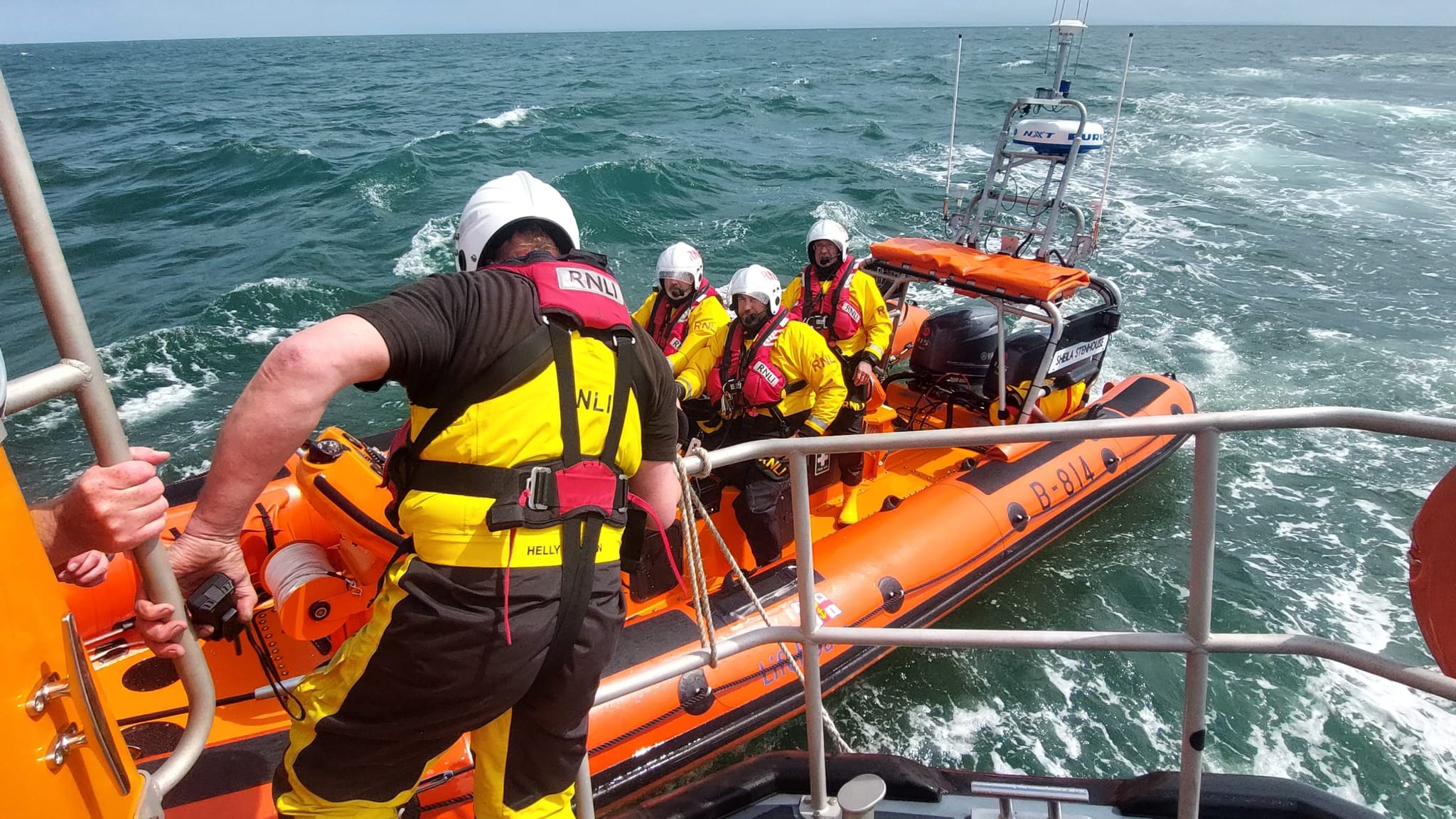 Cross border lifeboat rescue mission helps fishing boat in distress ...