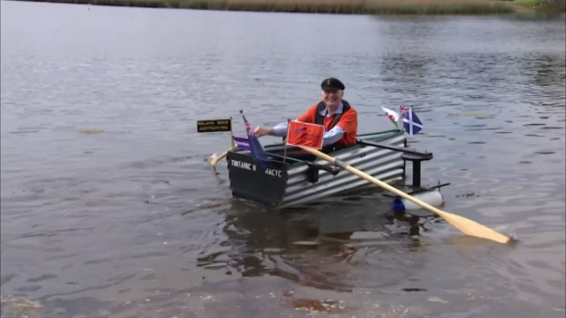 Major Mick braces for another charity rowing challenge on 'Tintanic ...