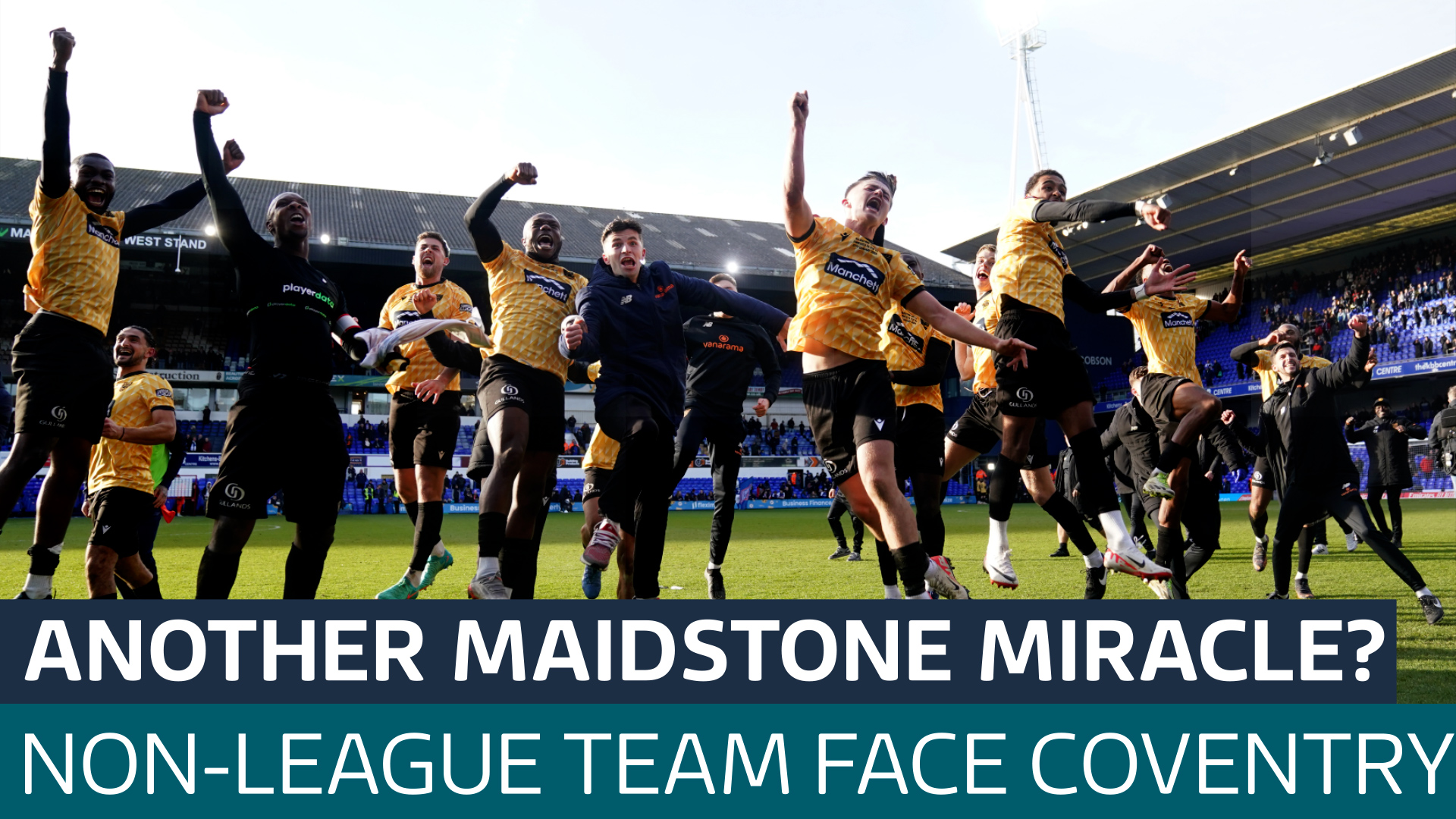 Maidstone United aiming to make history against Coventry City in FA Cup ...