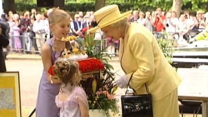 How the Queen made a little girl from Clevedon's wish come true | ITV ...
