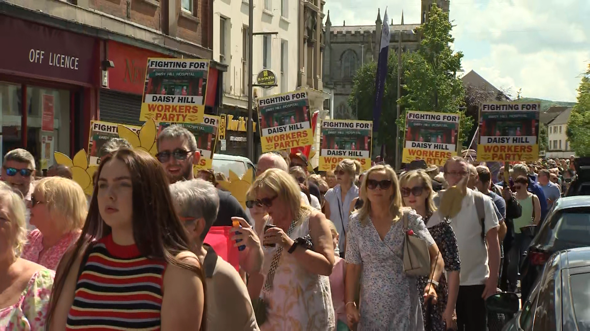 Thousands take to streets of Newry in protest against cuts to services ...