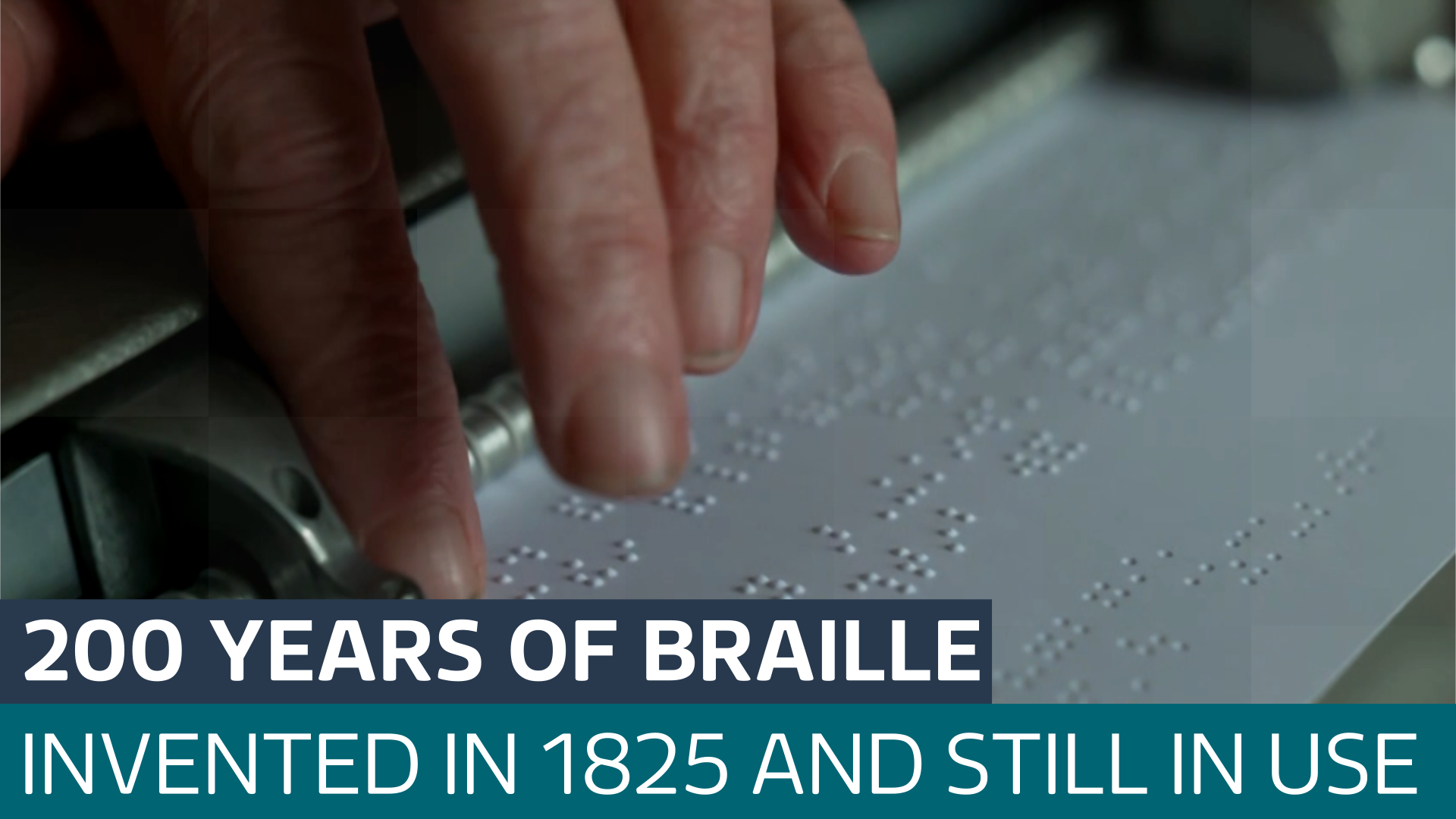 Celebrating 200 years of Braille - Latest From ITV News
