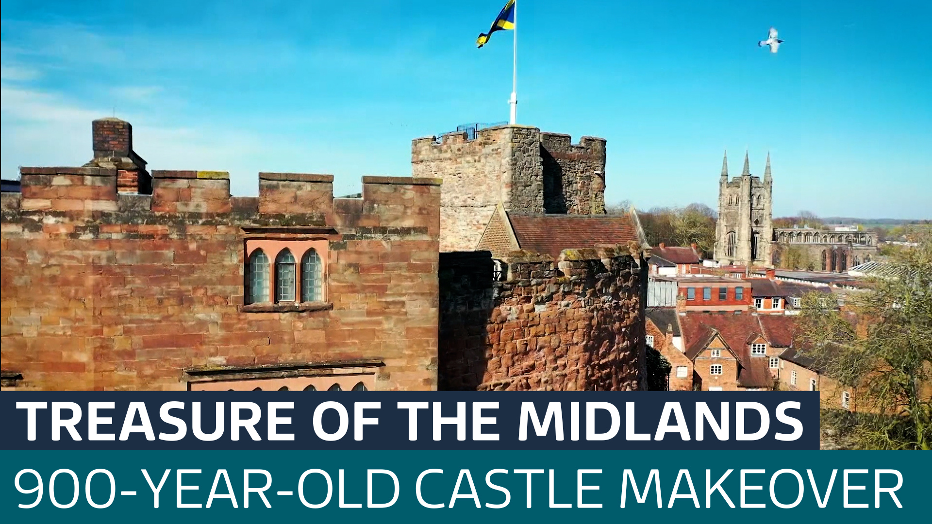 Tamworth Castle undergoes multi-million pound restoration works after ...