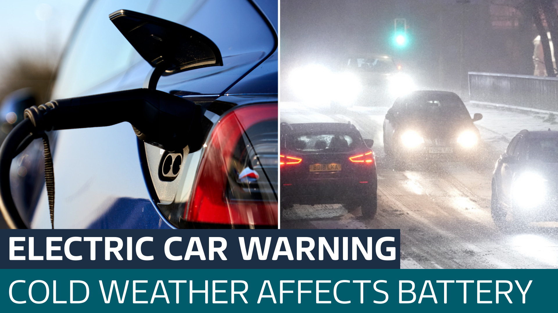 Electric cars at risk of breaking down as cold weather impairs ...