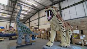 A world-first exhibition showcasing extinct animals in Hampshire ...