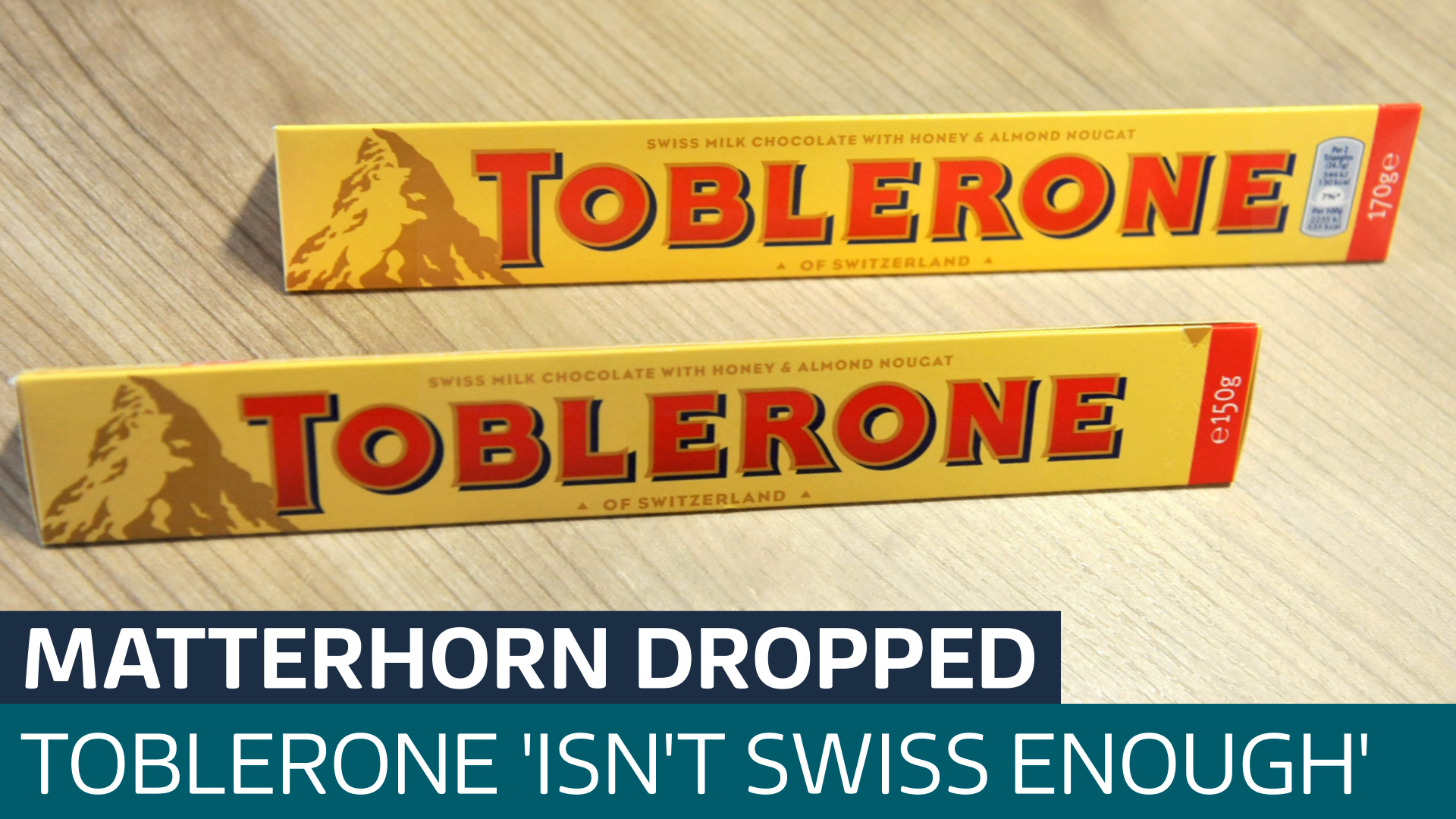 Toblerone to drop Matterhorn from packaging due to strict rules on ...