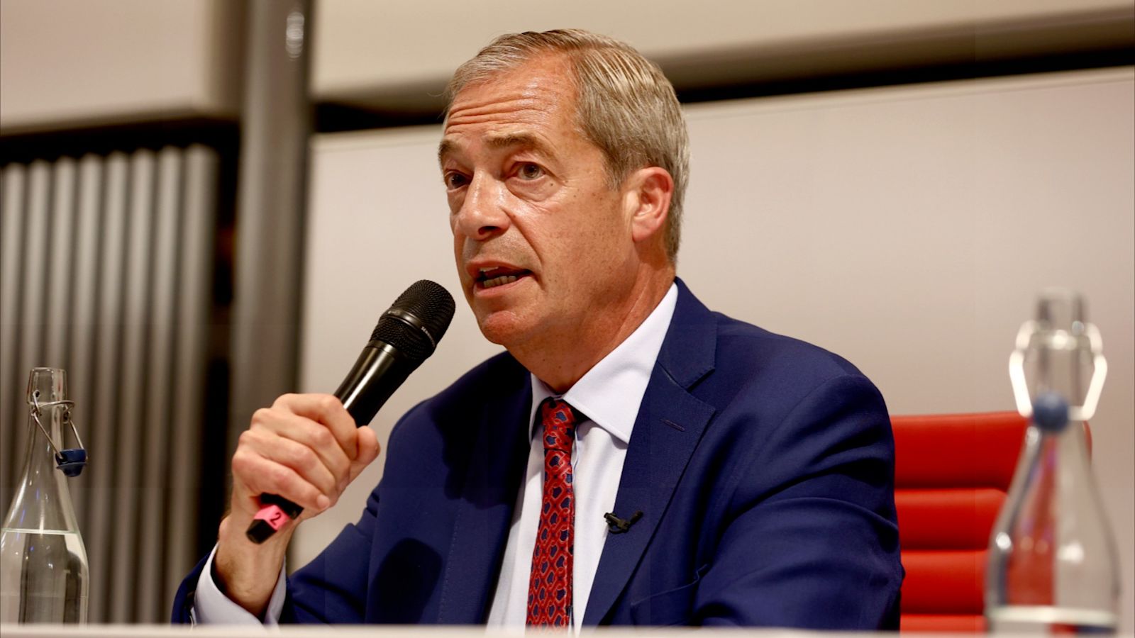 Farage Hits Back After Being Called Tommy Robinson In A Suit Over Southport Comments Itv News