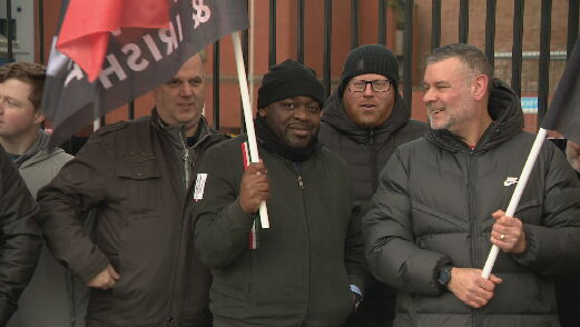 Workers and union bosses defend strike action | UTV | ITV News