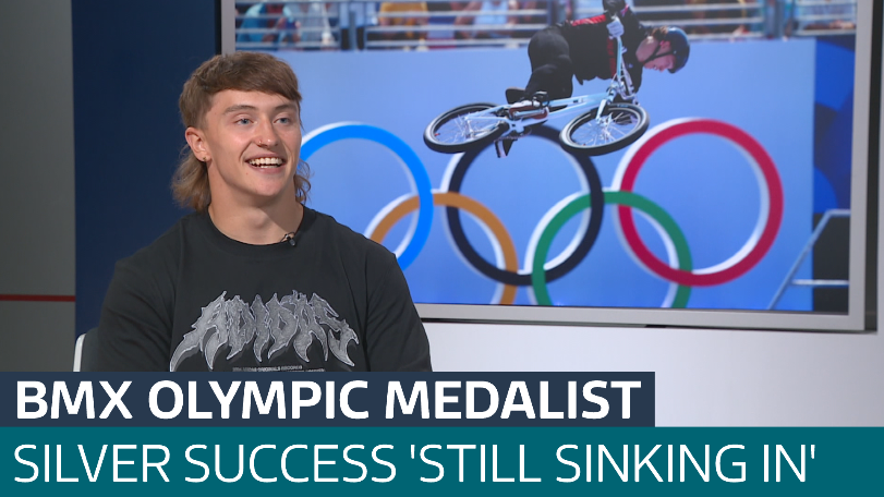 Kieran Reilly: Winning BMX Olympic silver medal 'still sinking in ...