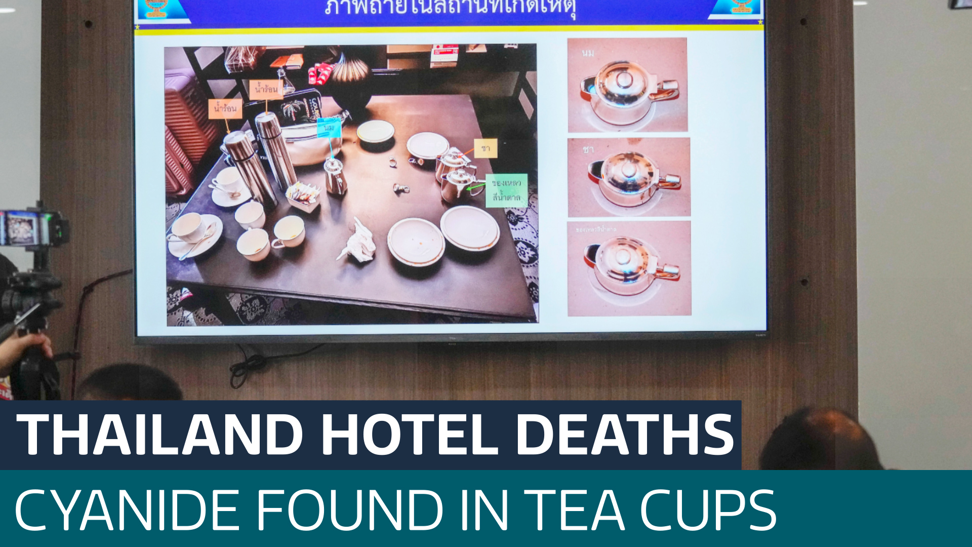 Cyanide found in tea cups of six people found dead at luxury Bangkok ...