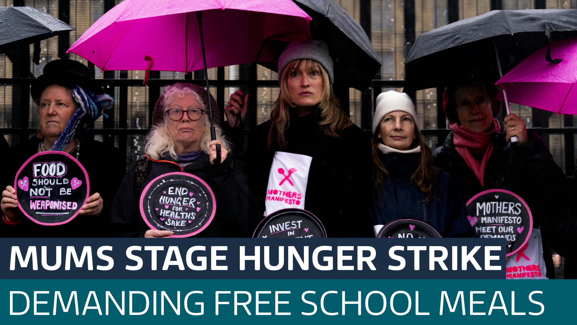 Mothers stage hunger strike outside Parliament for parents who cannot ...