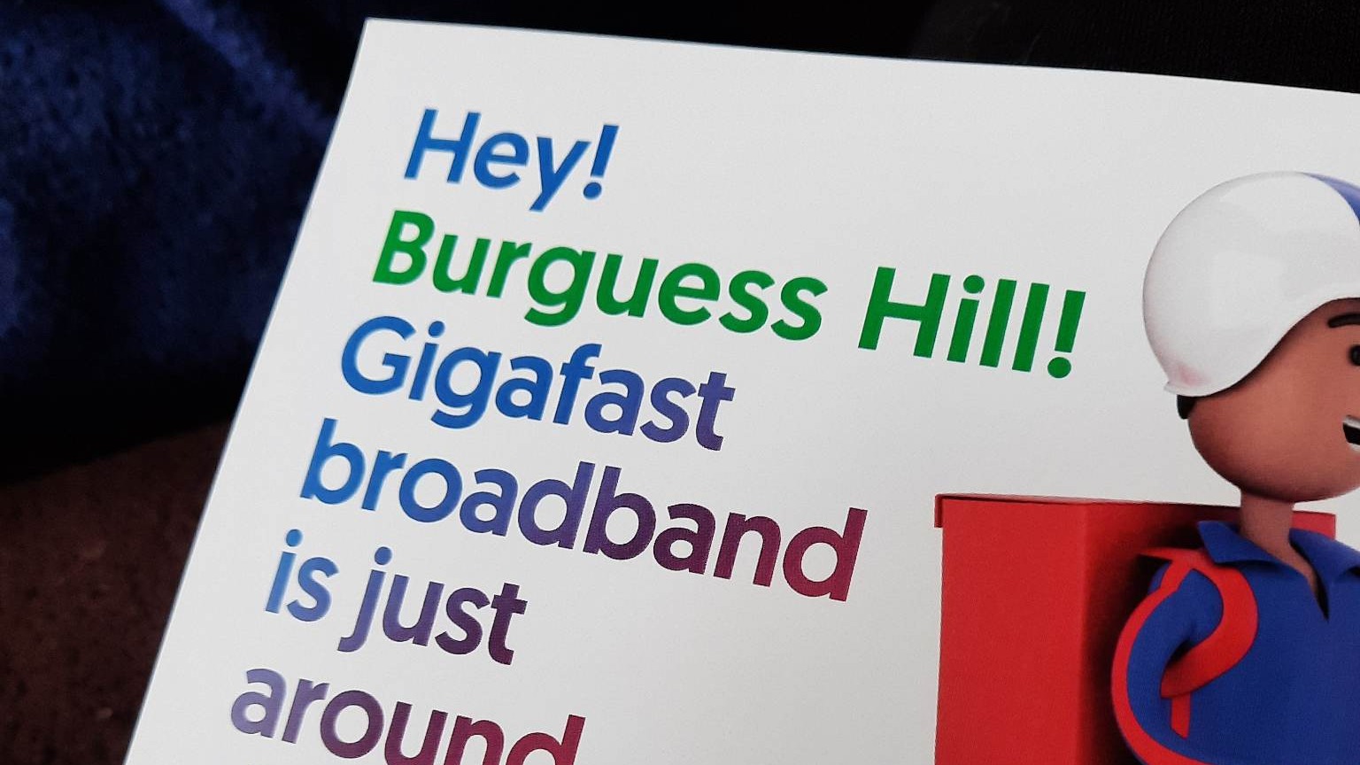 Can you spot the error? Local residents in Sussex town left amused by ...