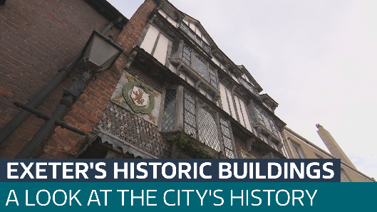 Exeter historian shares building history - Latest From ITV News