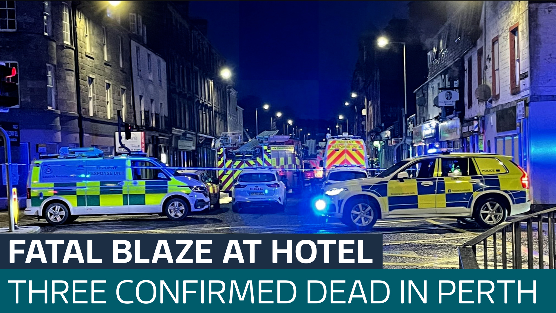 Three people and a dog killed following fatal blaze at Perth hotel ...
