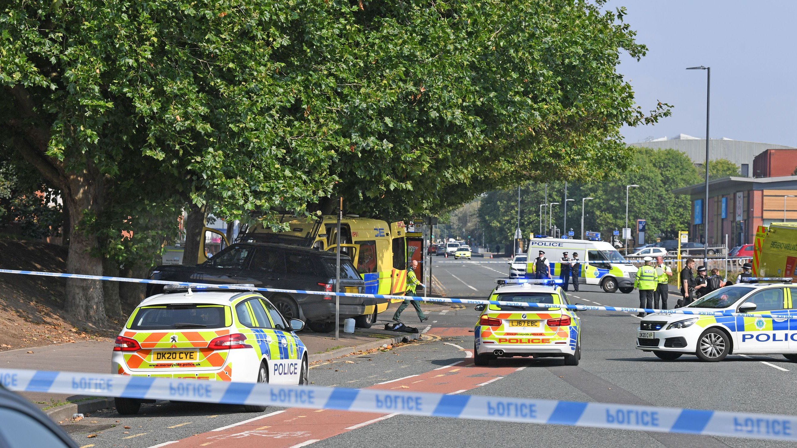 Three Merseyside Police Officers In Hospital After Range Rover Crashes