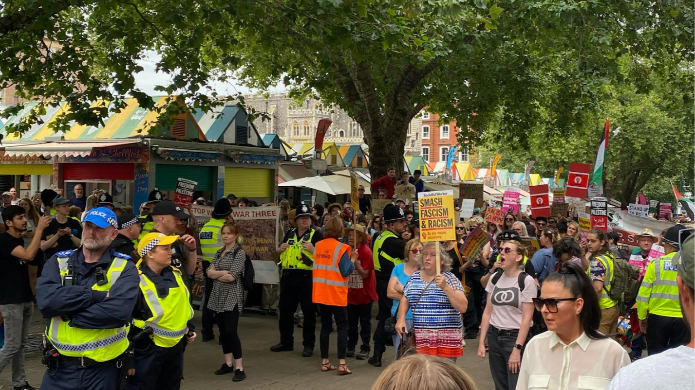 Hundreds gather in Norwich for Stand Up to Racism rally following ...