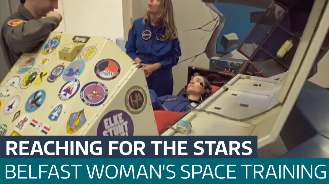 Belfast woman achieves astronaut wings - Latest From ITV News