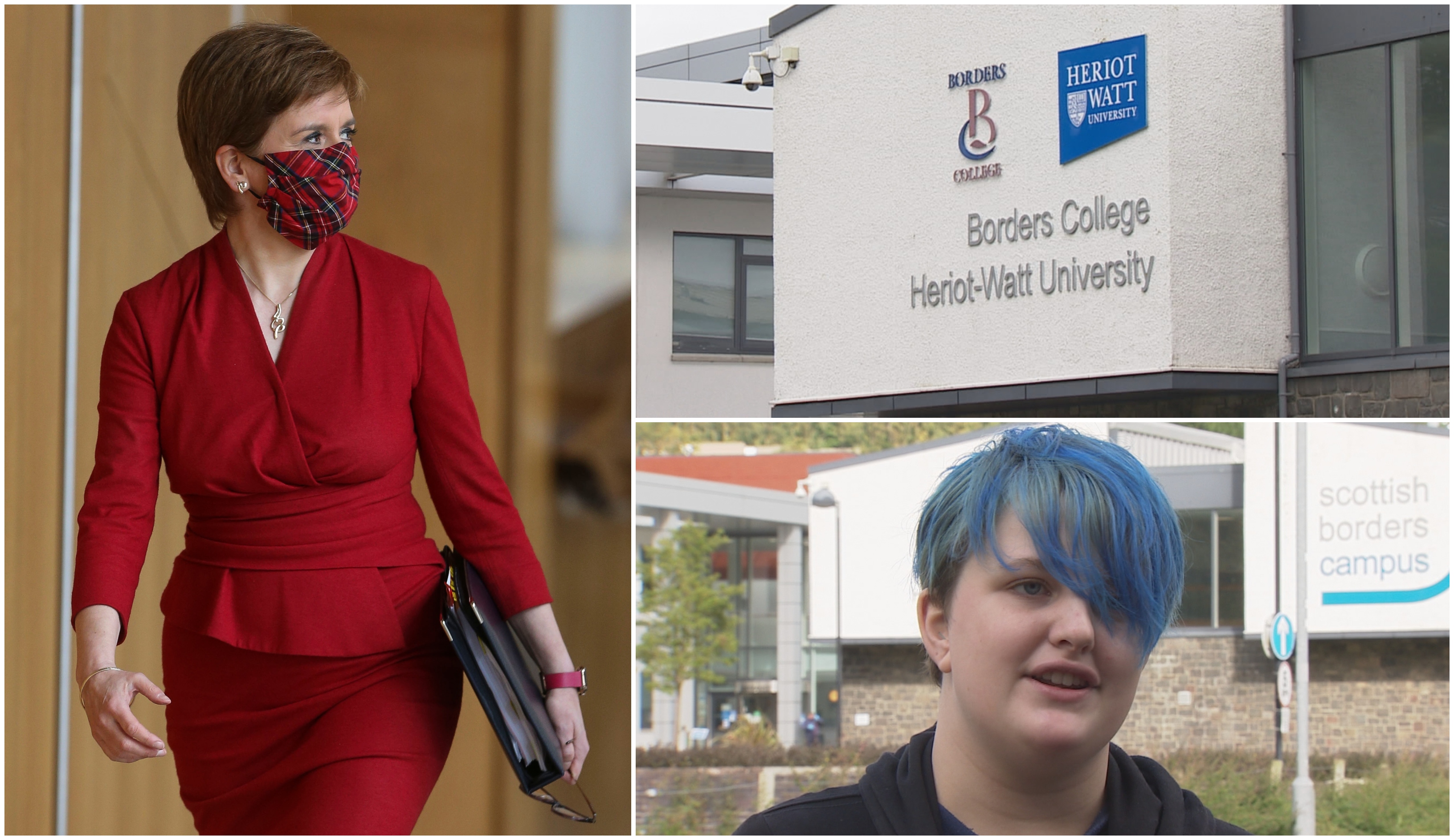 Borders students feel like they're being 'punished' by new Covid ...